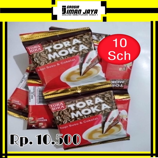 Jual Tora Bika Tora Moka. 1 Renceng (10 Sachet) | Shopee Indonesia