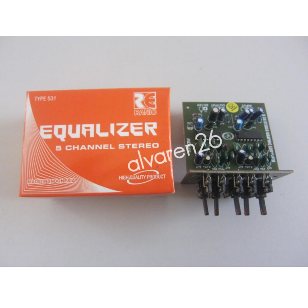 Jual Kit Equalizer 5 Channel Stereo | Shopee Indonesia