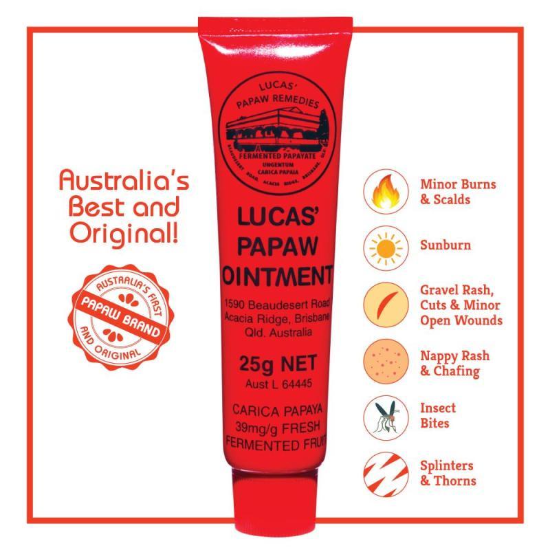 Jual Lucas Papaw / Pure Paw Paw Ointment LIPBALM pelembab dll | Shopee ...