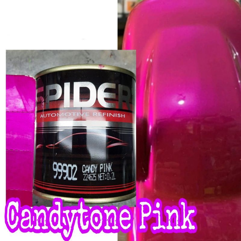 Jual Cat Pink Candy Tone Pink Penta Spider Candytone Pink Transparan ...