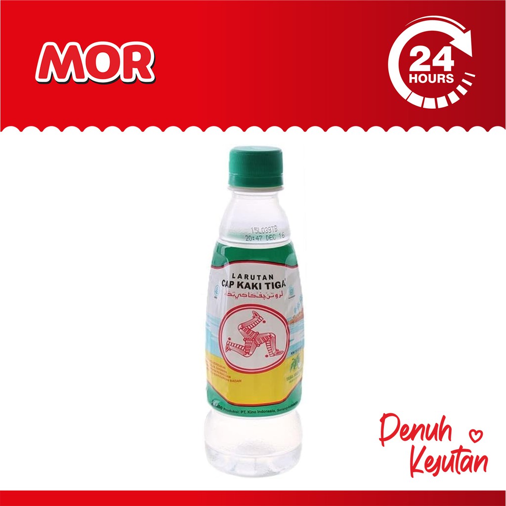 Jual CAP KAKI TIGA Larutan Rasa Jambu Guava Btl Pet 320 ml | Shopee Indonesia