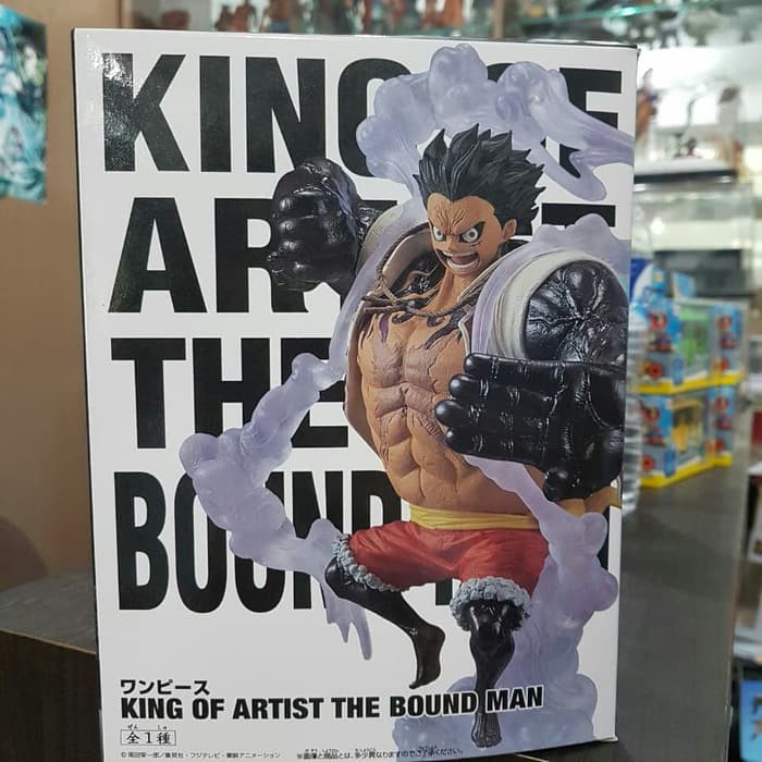 Jual figure luffy bound man luffy gear 4 figure one piece thousand ...