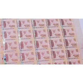 Jual Materai 10ribu Terlengkap & Harga Terbaru Januari 2026 | Shopee ...