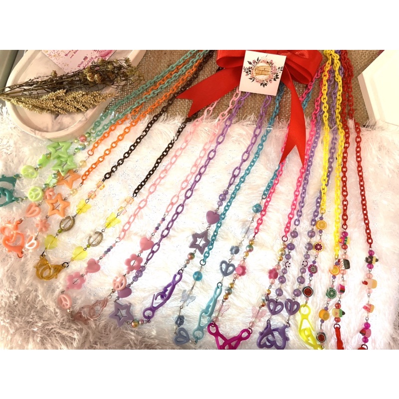 Jual Colorful plastic chains masker connector ( Pt.2 ) | Shopee Indonesia