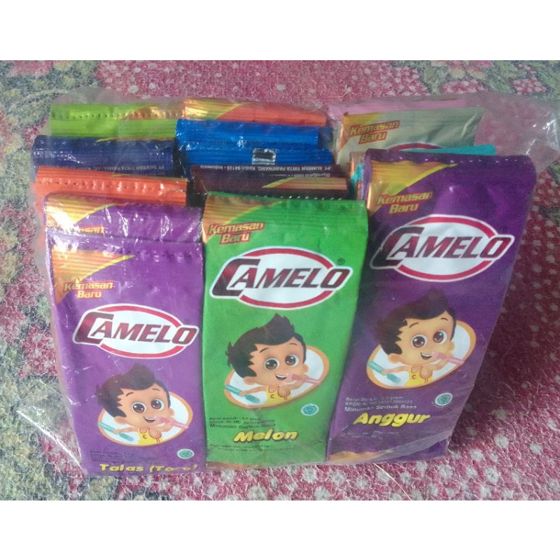 Jual BUBUK ES CAMELO 120PCS (RASA CAMPUR) | Shopee Indonesia