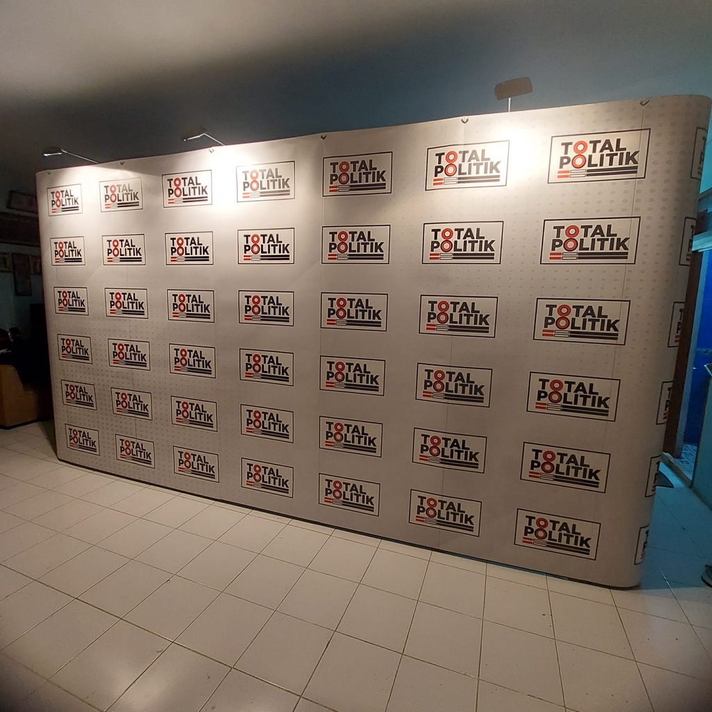 Jual Backwall backdrop pameran portable 3 modul x 5 modul sdh plus ...