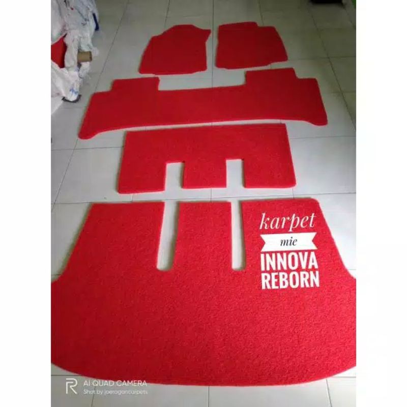 Jual Karpet Mobil Kijang Innova Reborn / Innova Lama Bahan Karet Mie ...