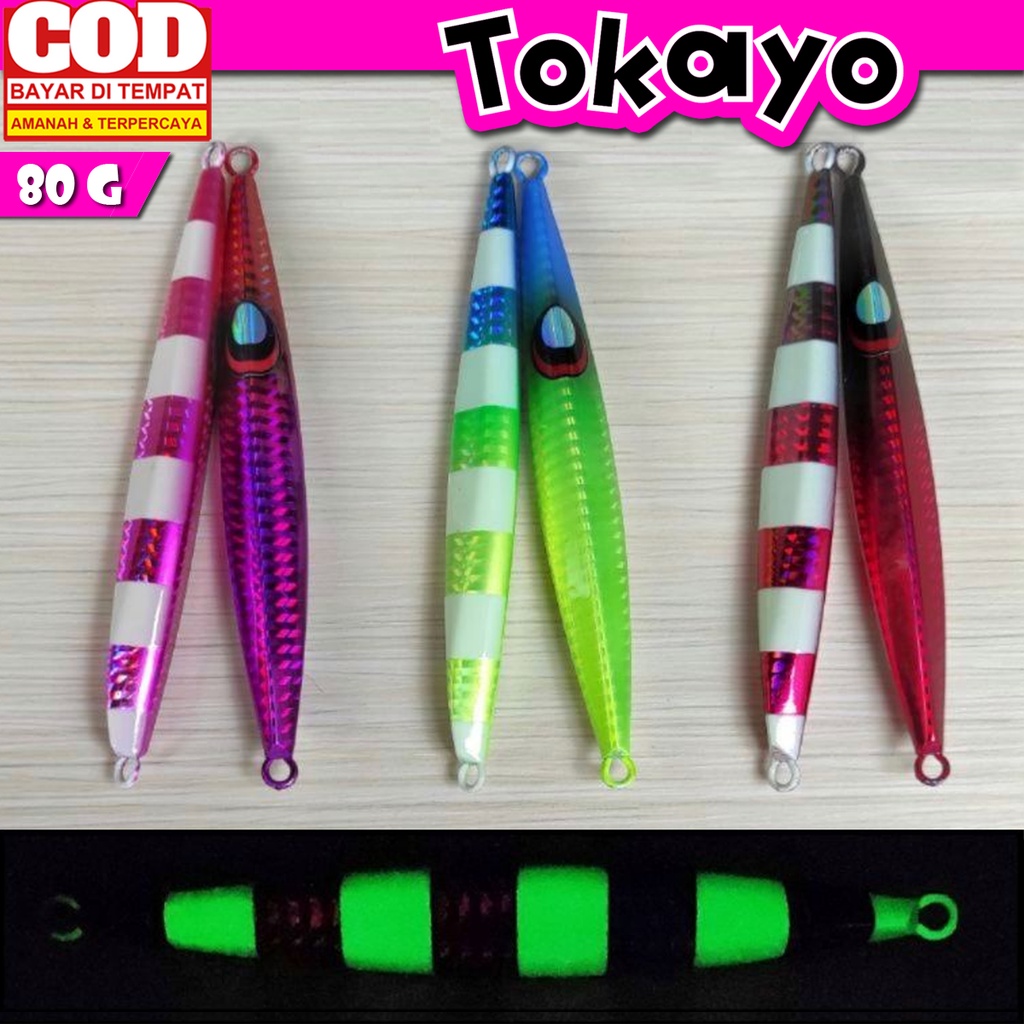 Jual Metal Jig Tokayo 80g Master of Jigging Sitenkiba Timor Gear ...
