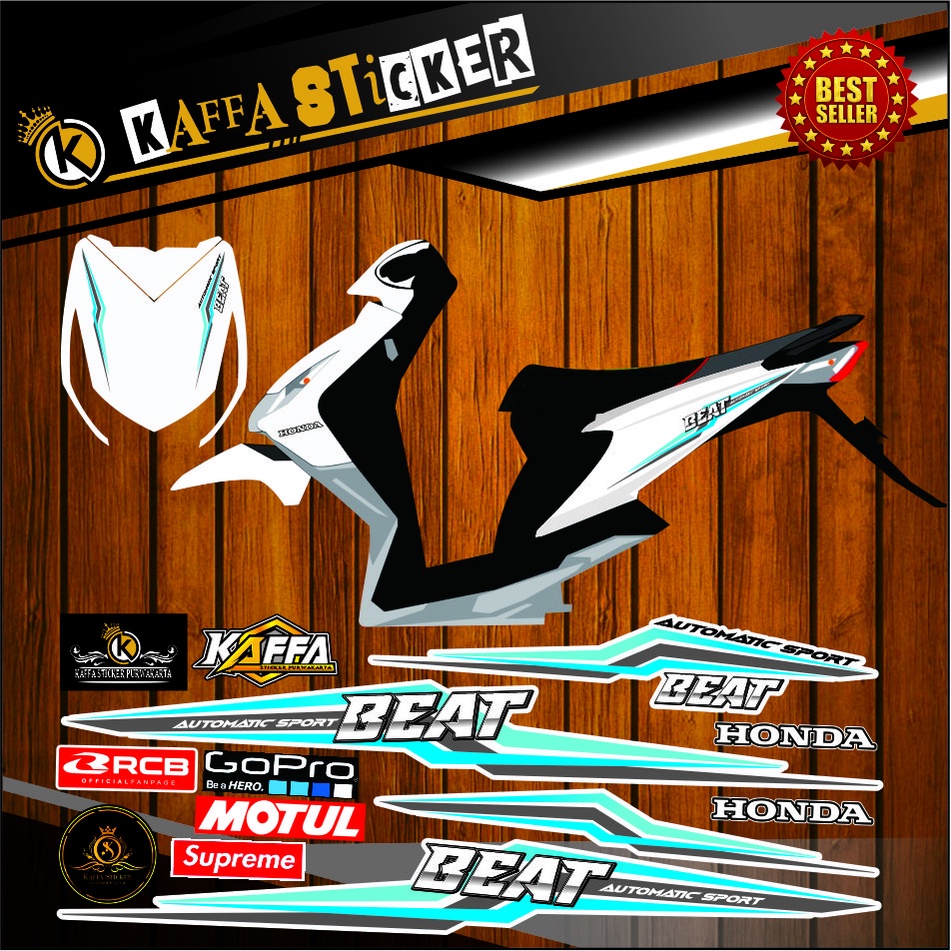 Jual Striping Beat Karbu 2008 2009 2010 2011 2012 Stiker Sticker ...