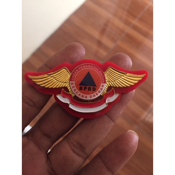 Jual pin bpbd wing bpbd pin badan penanggulan bencana Daerah pin murah ...