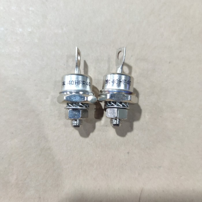 Jual Sepasang diode Dioda Baut 40HF40 dan 40HFR40 / dioda baut 40a ...