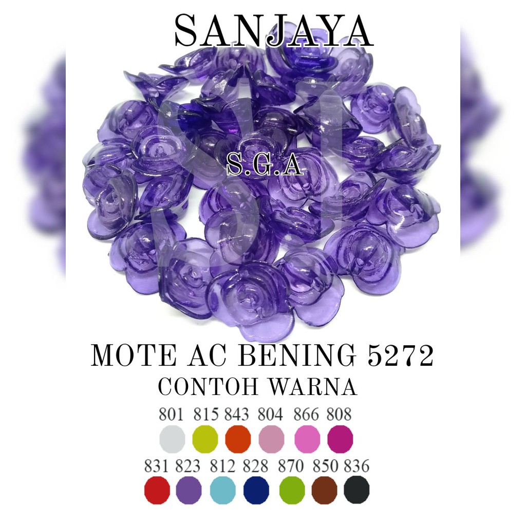 Jual Manik Bening / Mote Bening / Manik Bunga / Mote Bunga / Manik ...