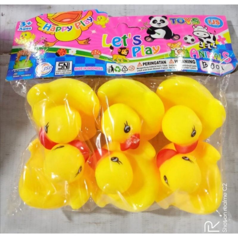 Jual MAINAN VINYL BEBEK ISI 6 | Shopee Indonesia
