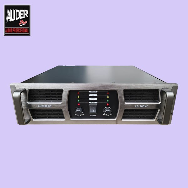 Jual POWER AMPLIFIER PROFESSIONAL AUDERPRO AP-200XP | Shopee Indonesia