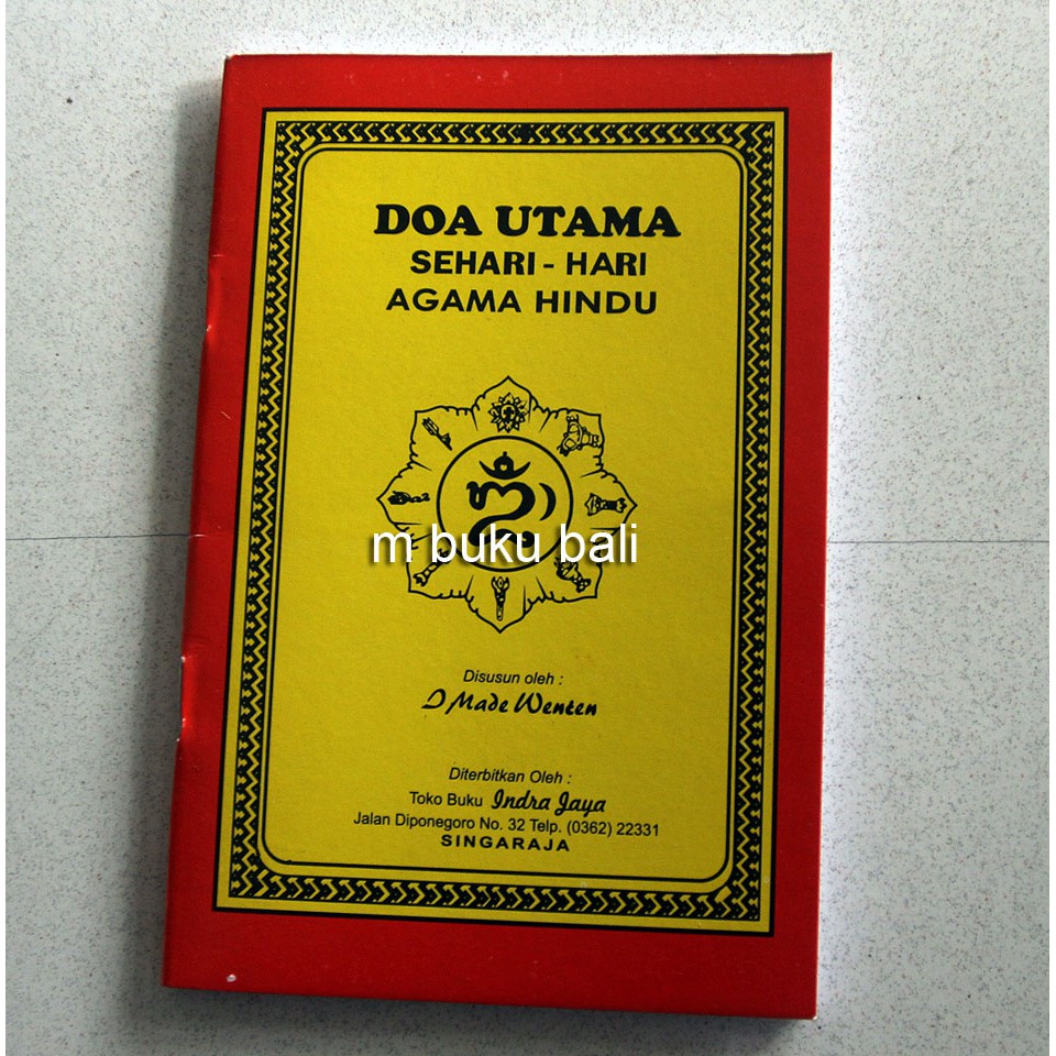 Jual Doa Utama Sehari-hari Agama Hindu | Shopee Indonesia
