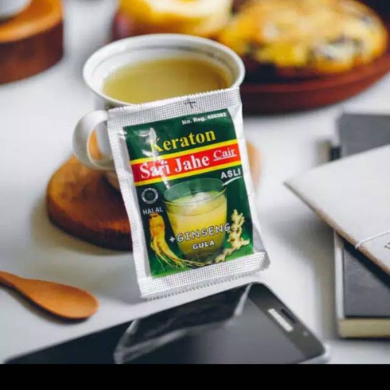 Jual 6pcs Sari Jahe Keraton Minuman Jahe Bubuk Shopee Indonesia