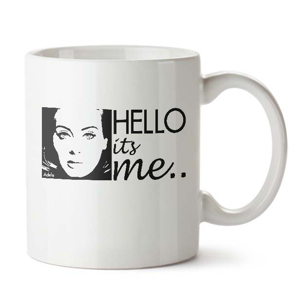 Jual Mug Keramik Murah - Adele Hello its Me | Shopee Indonesia