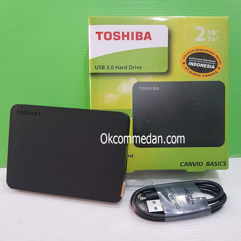 Jual Toshiba Harddisk Eksternal Canvio Basic 2 TB | Shopee Indonesia