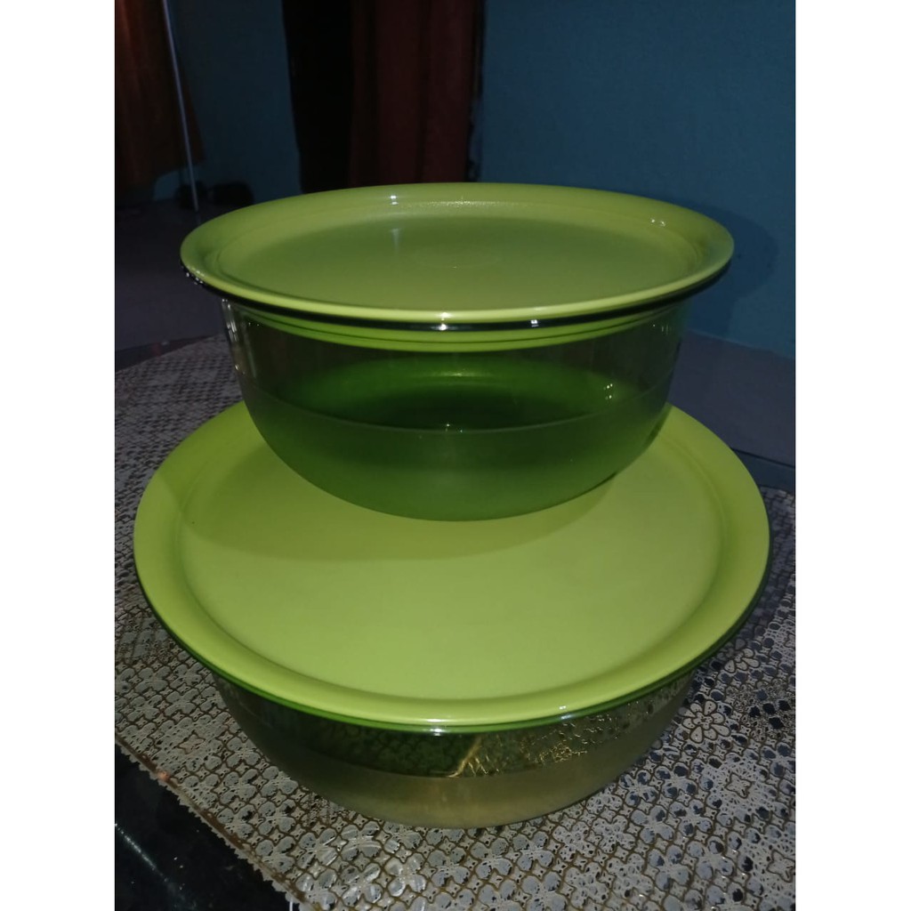 Jual TABLE COLLECTION TUPPERWARE(2 BASKOM BESAR 2 L& 1 L) TUPPERWARE(a ...
