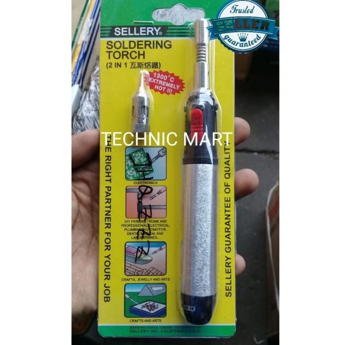 Jual Sellery 96-602 Pen Style Gas Soldering Iron Kit Tools (Solder Gas ...
