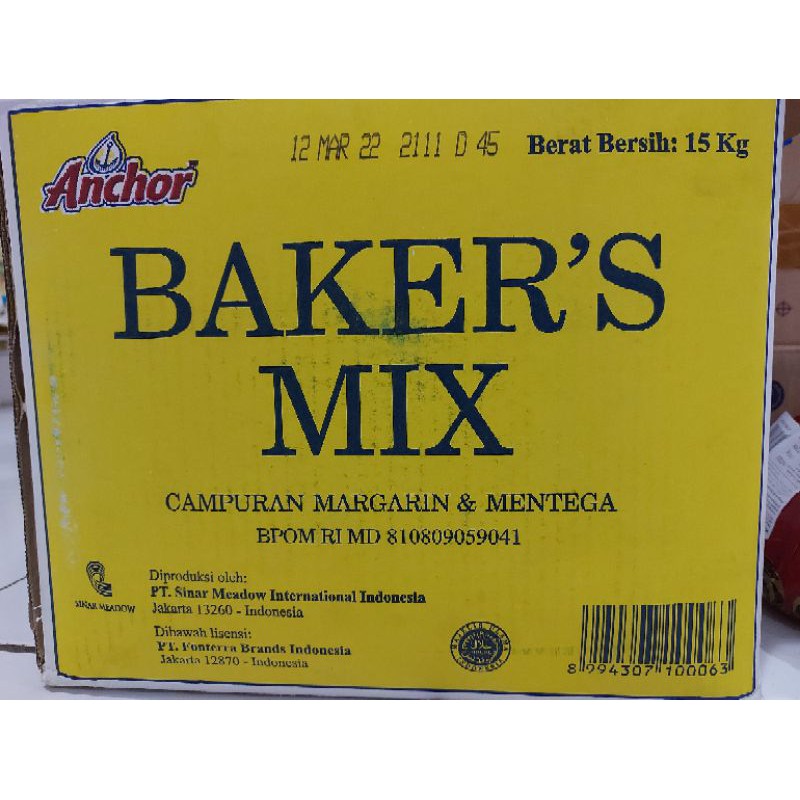 Jual bakers mix 1 kg. bakers mix anchor | Shopee Indonesia