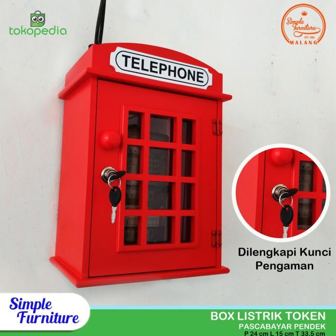 Jual ] Box Meteran Listrik Prabayar/ Meteran listrik Token Plus Kunci ...