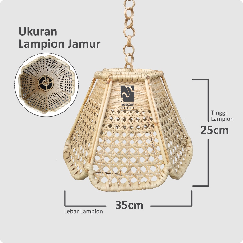 Jual Kap Lampion Rotan, Lampu Hias Gantung dan Dinding Cafe Restoran ...
