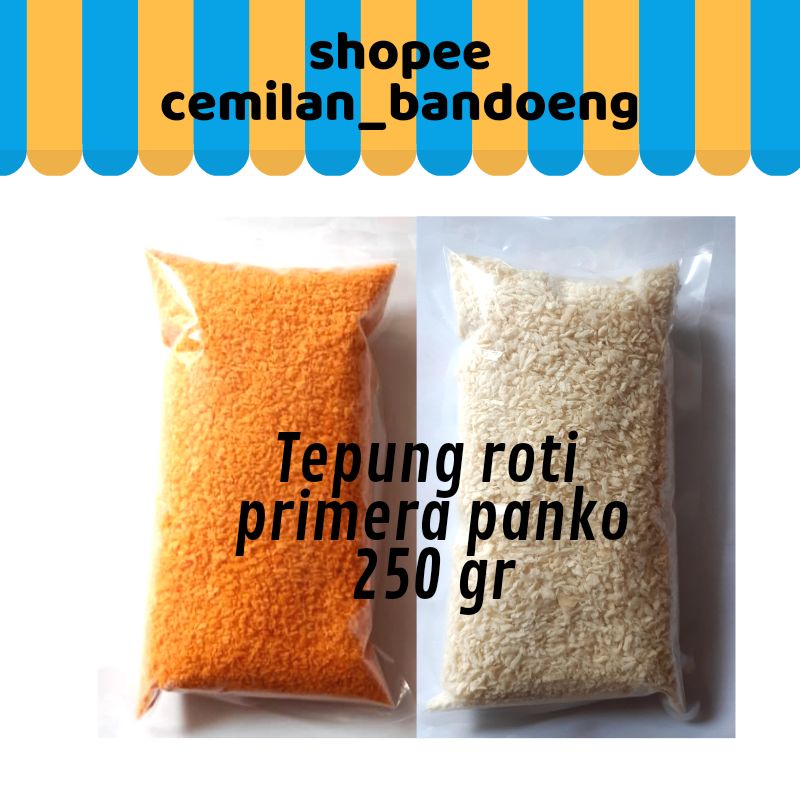 Jual tepung roti premium primera panko 250gr | Shopee Indonesia