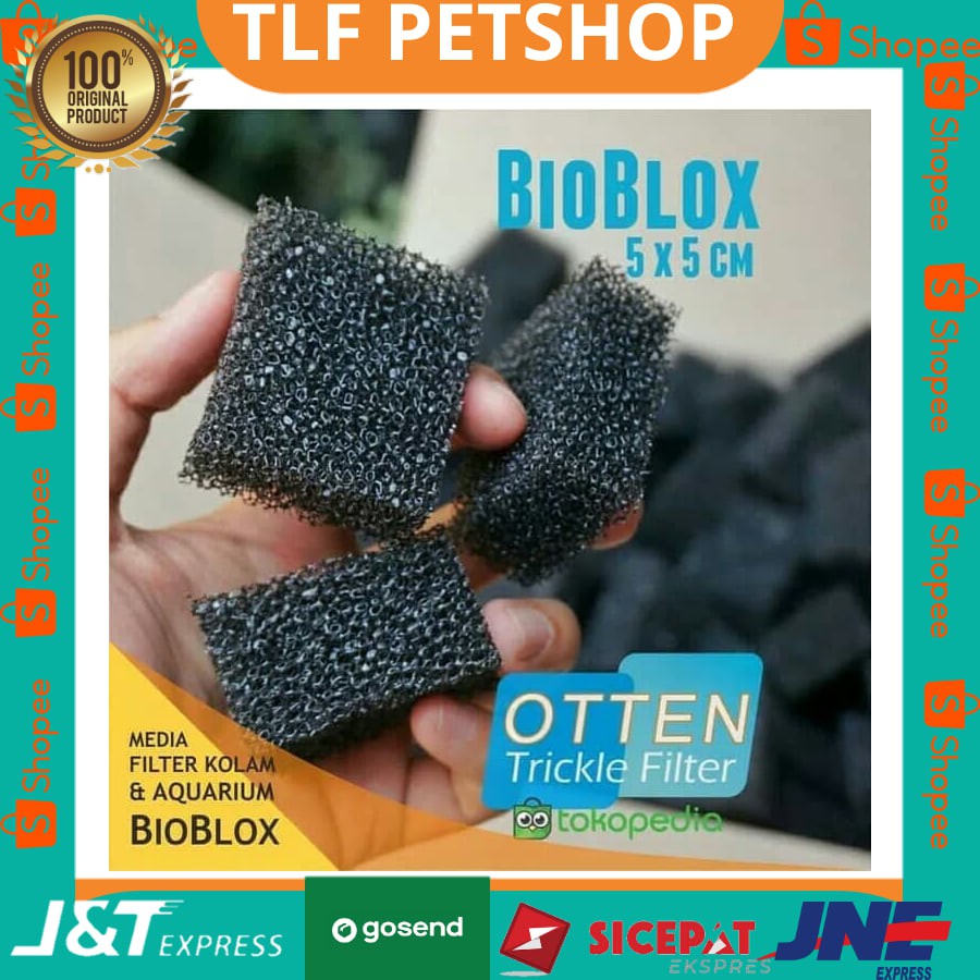 Jual BIOBLOX BIO BLOCK MEDIA FILTER AQUARIUM DAN KOLAM IKAN MURAH ...