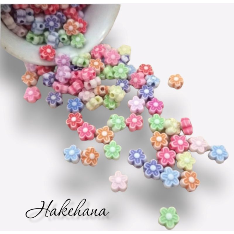 Jual Manik / Mote Bunga Kapur 8mm | Shopee Indonesia