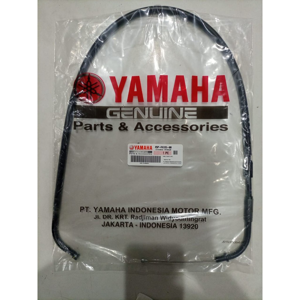 Jual KABEL KOPLING ASSY/SET ORIGINAL YAMAHA BYSON/CABLE CLUTCH (45P ...