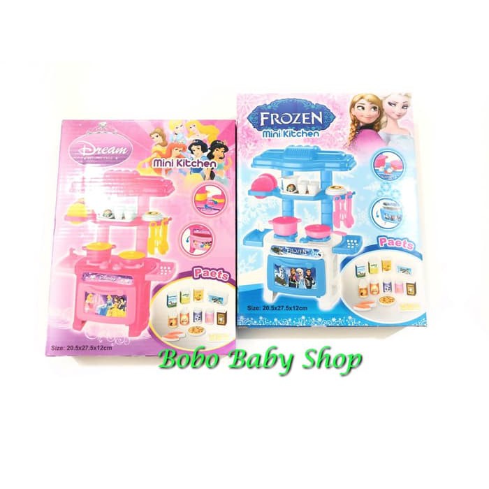 Jual M141 MINI KITCHEN SET - Mainan Anak Dapur Masak Frozen - Princess ...