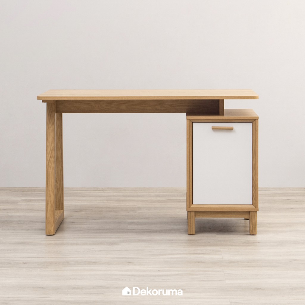 Jual Dekoruma Kato Meja Belajar Minimalis | Meja Kerja Kayu dengan Laci ...