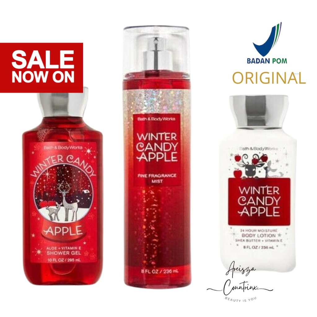 Jual Bath and Body Works Winter Candy Apple (2024) | Shopee Indonesia