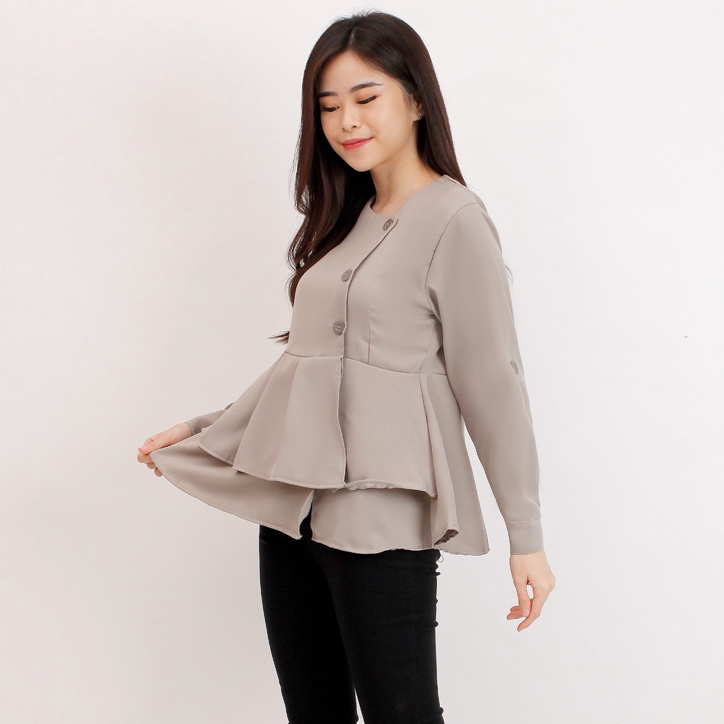 Jual ATASAN TANGAN PANJANG WANITA BLOUSE BUSUI 992 Mrs2 | Shopee Indonesia
