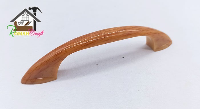 Jual Handle motif kayu 122x15x25mm A.E01 Tarikan laci gagang lemari ...