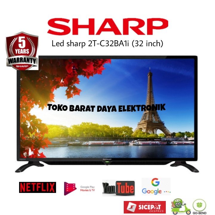 Jual LED SHARP 2T-C32BA1i TV LED [32 Inch] | Shopee Indonesia