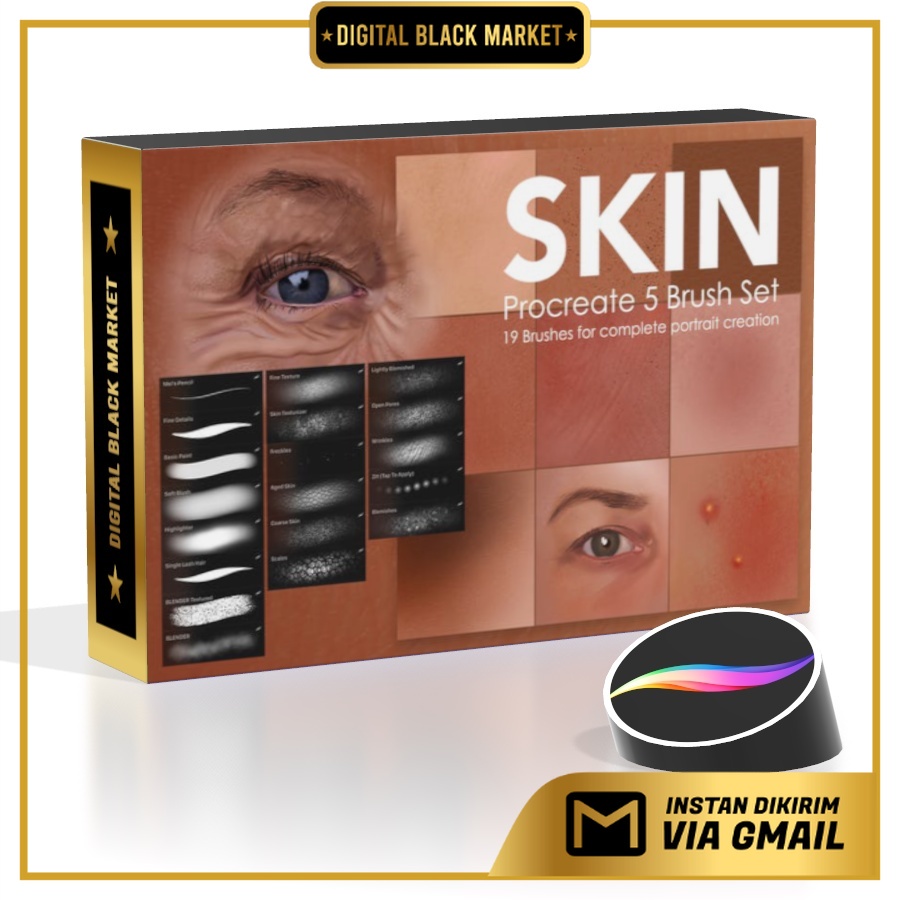 Jual Skin Studio - Procreate Brushes | Shopee Indonesia