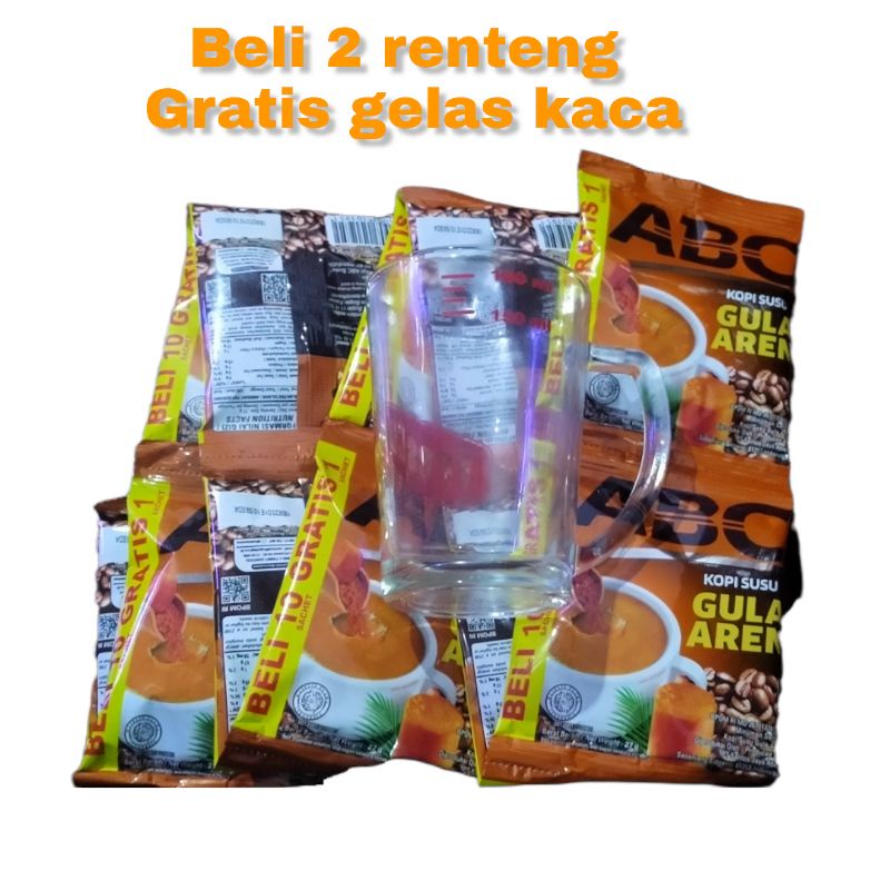 Jual ABC Kopi Susu Gula Aren 27g x 11sachet ( isi 11 sachet) | Shopee ...