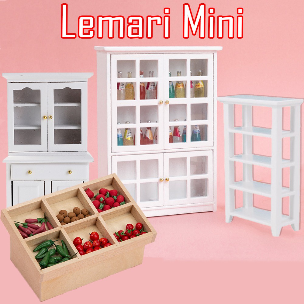 Jual VS Mainan Lemari Mini Miniature Perabotan Boneka BJD Yuna dan ...
