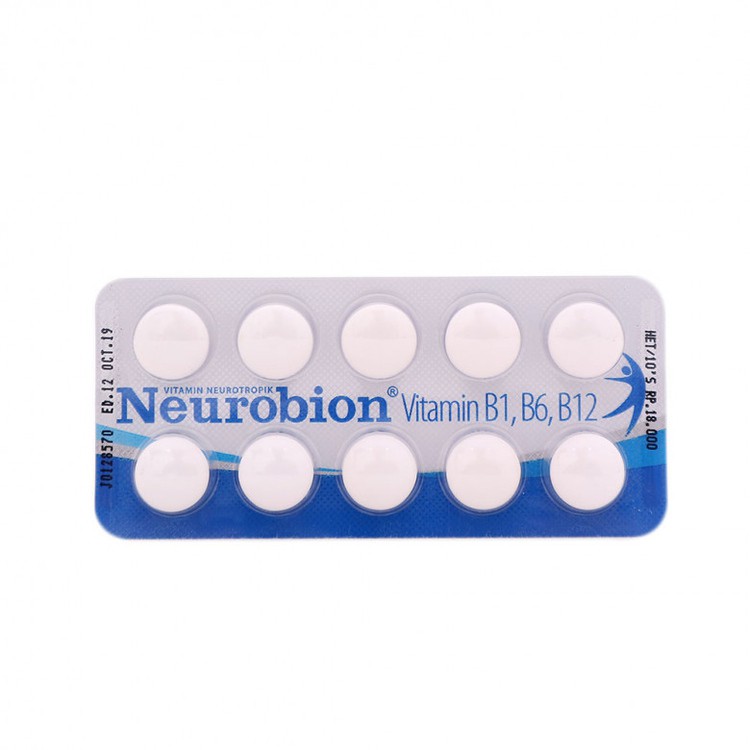 Jual Neurobion tablet putih / Neurobion Forte 5000 Mg tablet Pink -Obat ...