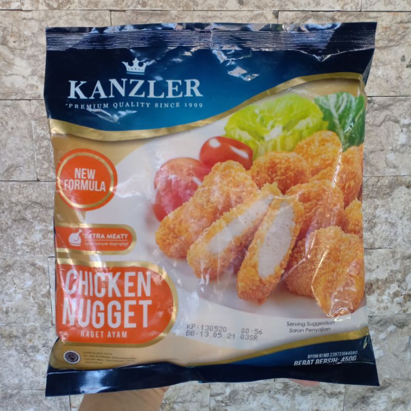 Jual Kanzler Chicken Nugget 450 gram ce | Shopee Indonesia