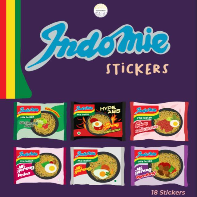 Jual Indomie Goreng Stickers Pack | Shopee Indonesia
