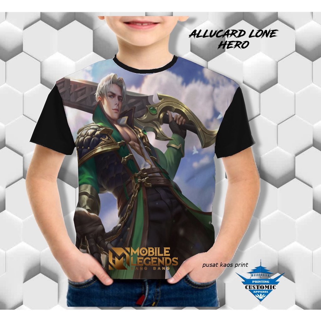 Jual baju anak mobile legend - kaos anak fullprint allucard angel ALL SKIN 2 | Shopee Indonesia