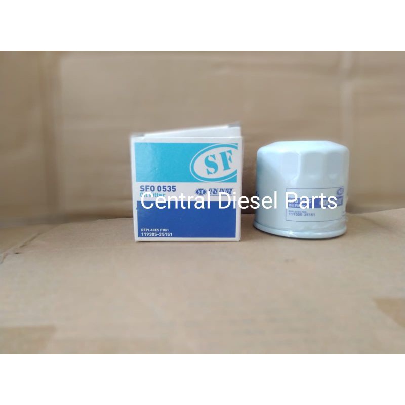 Jual Oil Filter Oli Yanmar 119305-35151 SFO-0535 SFO0535 Sure Filter ...