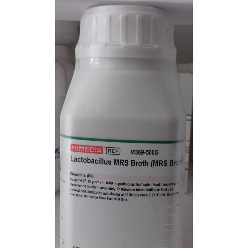 Jual Media Mikro Lactobacillus MRS Broth ( MRS Broth) 500g | Shopee ...