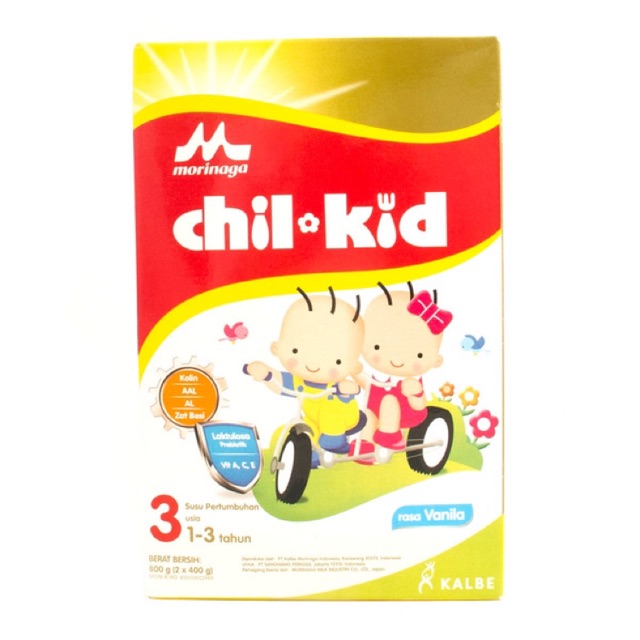 Jual Morinaga Chil Kid 3 Susu Formula Bayi Rasa All Variant 1-3 Tahun 2 ...
