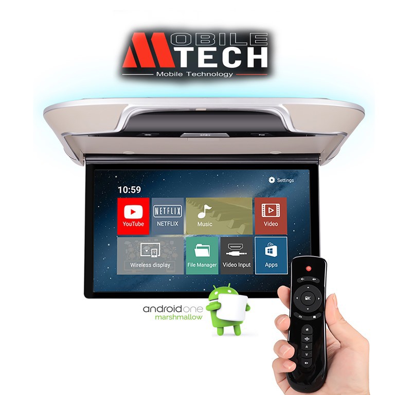 Jual Monitor TV Plafon LED 13.3inch Android Wi-Fi HDMI Bluetooth V4.0 ...