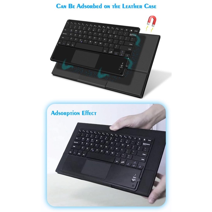 Jual Keyboard Bluetooth Wireless Touchpad Trackpad Universal Android ...