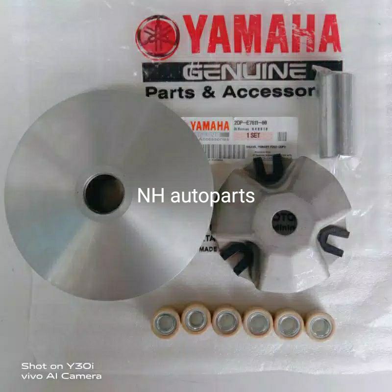Jual Rumah Roller Assy 1 set Yamaha Nmax all/ Aerox 2DP original | Shopee Indonesia